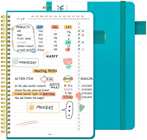 Amazon.com : Regolden-Book To Do List Hardcover Notebook, To Do List ...