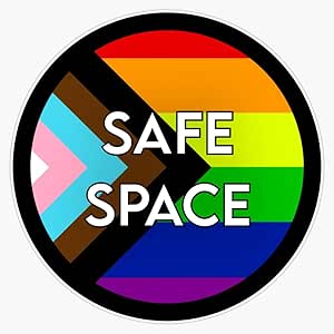 Amazon.com: MAGNET Intersectional Safe Space Magnetic Vinyl Sticker ...