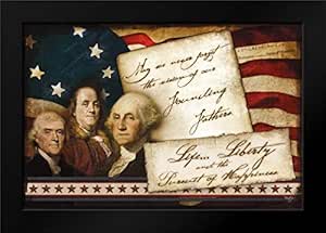 Amazon.com: Founding Fathers Framed Art Print by Mollie B.: Posters ...