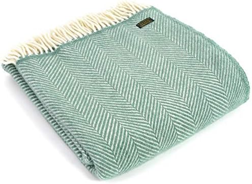 Tweedmill Textiles Fishbone KNEE RUG Throw Blanket -100% Pure New Wool ...