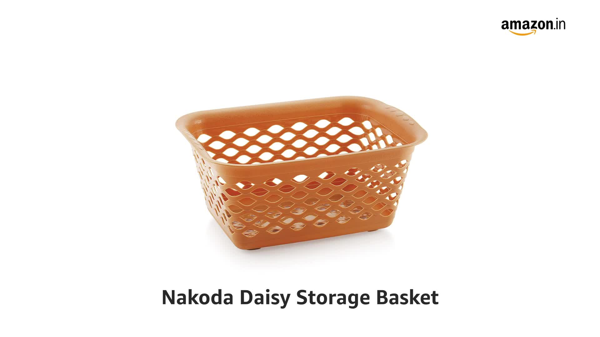 Watch Nakoda Daisy Storage Basket Multipurpose Use for Kitchen & Home ...
