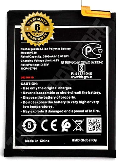 THE BATTERY STORE® Original V730 Battery for Nokia 1.4 TA-1322 TA-1323 ...