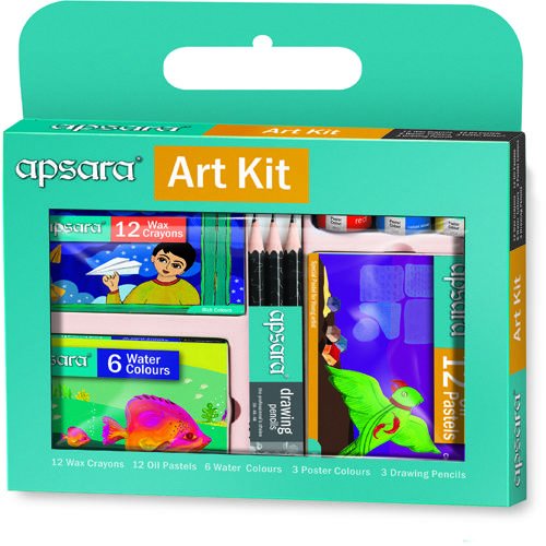 Apsara Art Kit (Pack of 2 Kits) : Amazon.in