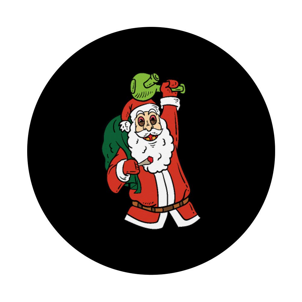 Pot Smoking Santa