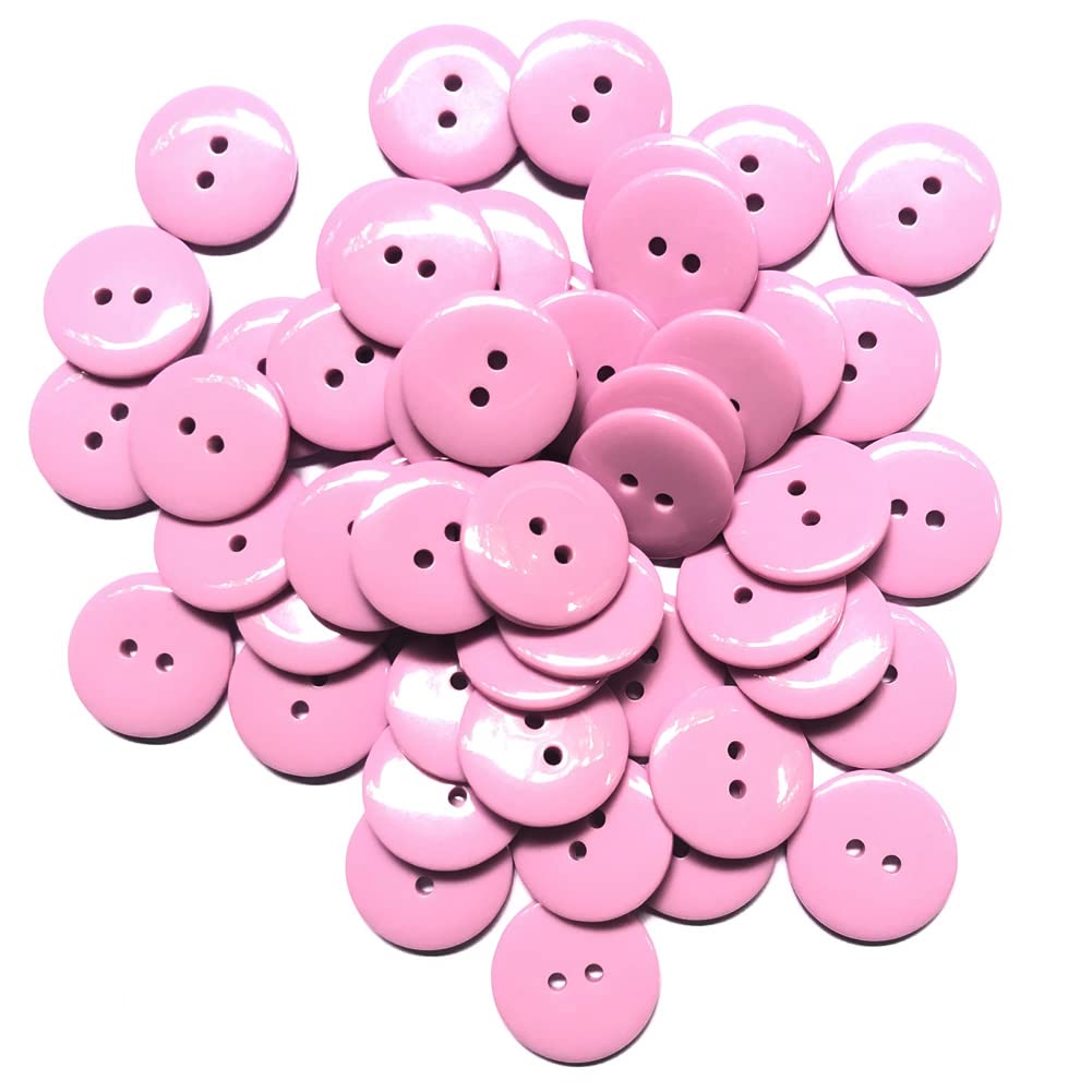 Pink Sewing Button