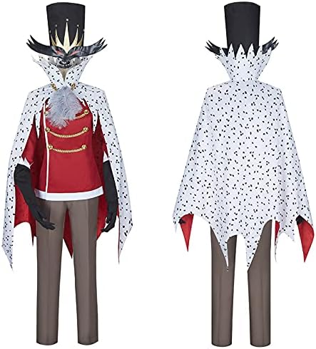 Amazon.com: AwwwCos Anime Helluva Boss Stolas Cosplay Costume Cloak ...