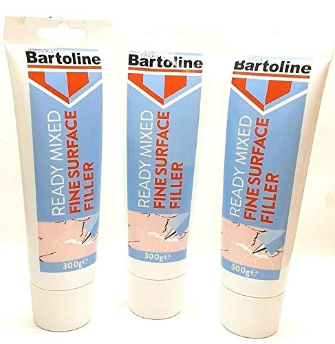 3 PCS BARTOLINE READY MIXED FINE SURFACE FILLER 300G STRONG REPAIR ...