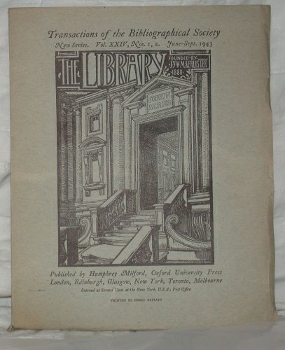 EARLY HUMANISTIC SCRIPT AND THE FIRST ROMAN TYPE .": Morison, Stanley ...