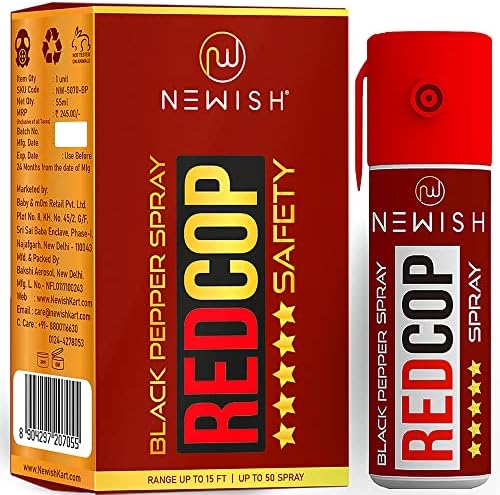 Newish : Powerful Black Pepper Spray Self Defence for Women | Safety ...
