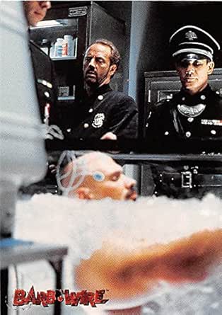 Xander Berkeley Steve Railsback trading card Barb Wire 1996 Topps #31 ...