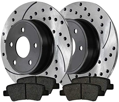 Max Advanced Brakes Rear Brake Kit For 2011-2020 Hyundai Elantra GT ...