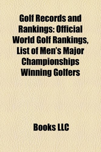 Amazon.co.jp: Golf Records and Rankings: Official World Golf Rankings ...