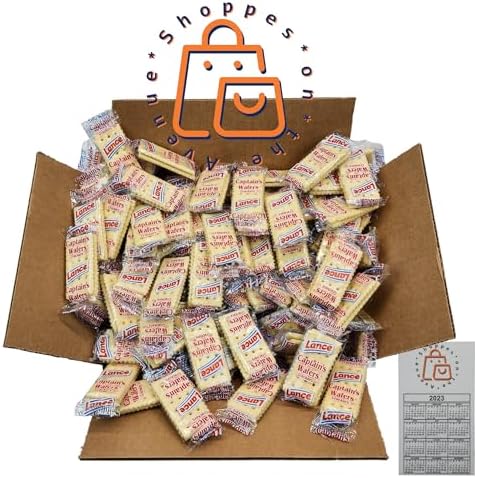 Amazon.com: Lance Captain's Wafers - 100 Single Serve Packs - Each Individually Wrapped Pack ...
