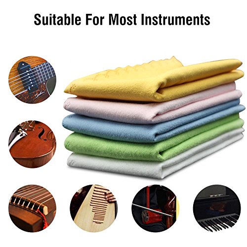 Polish Cloth Microfiber Cleaning Cloth for Violin, Viola, Cello, Bass ...