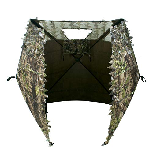 AUSCAMOTEK Turkey Hunting Pop up Ground Blind Portable Quick Setup ...