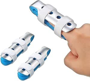 Amazon.com: Two Sided Finger Splints (Medium and Large) for Trigger ...