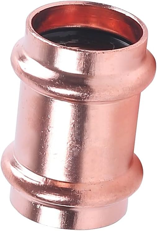 EZ-FLUID Heavy Duty 1-1/4" Press Slip Coupling without Stop LF Press ...