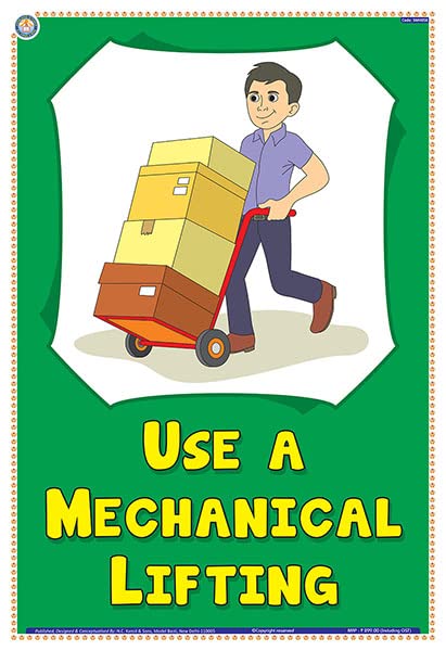 Buy TeachingNest | Use a mechanical lifting | English | 33x48 cm ...