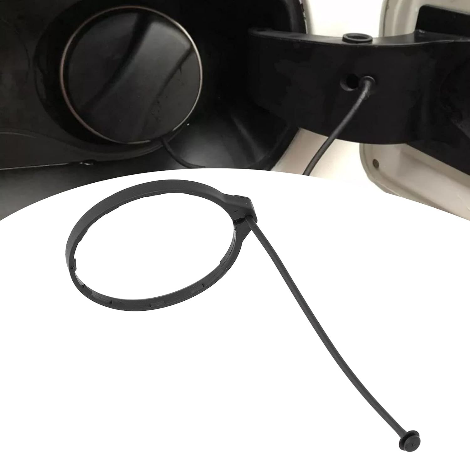 Amazon.com: Fuel Tank Cap Tether, Oil Tank Cover Cable Line, Rubber Fuel Cap Retaining Strap ...