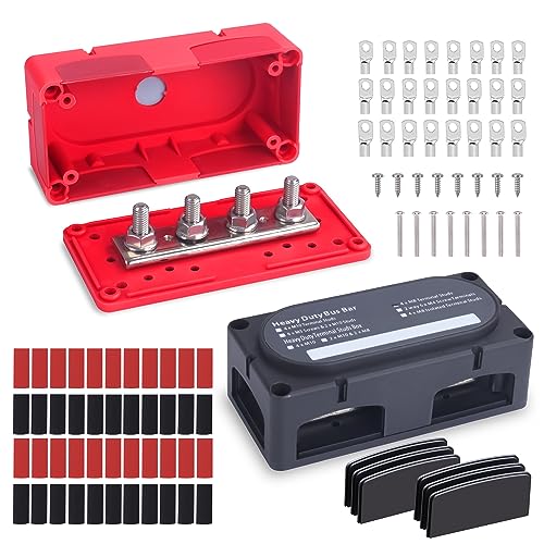 Ailbiuko 300A Bus Bar Heavy Duty Module 12V 24V 48V DC Power - Want It All