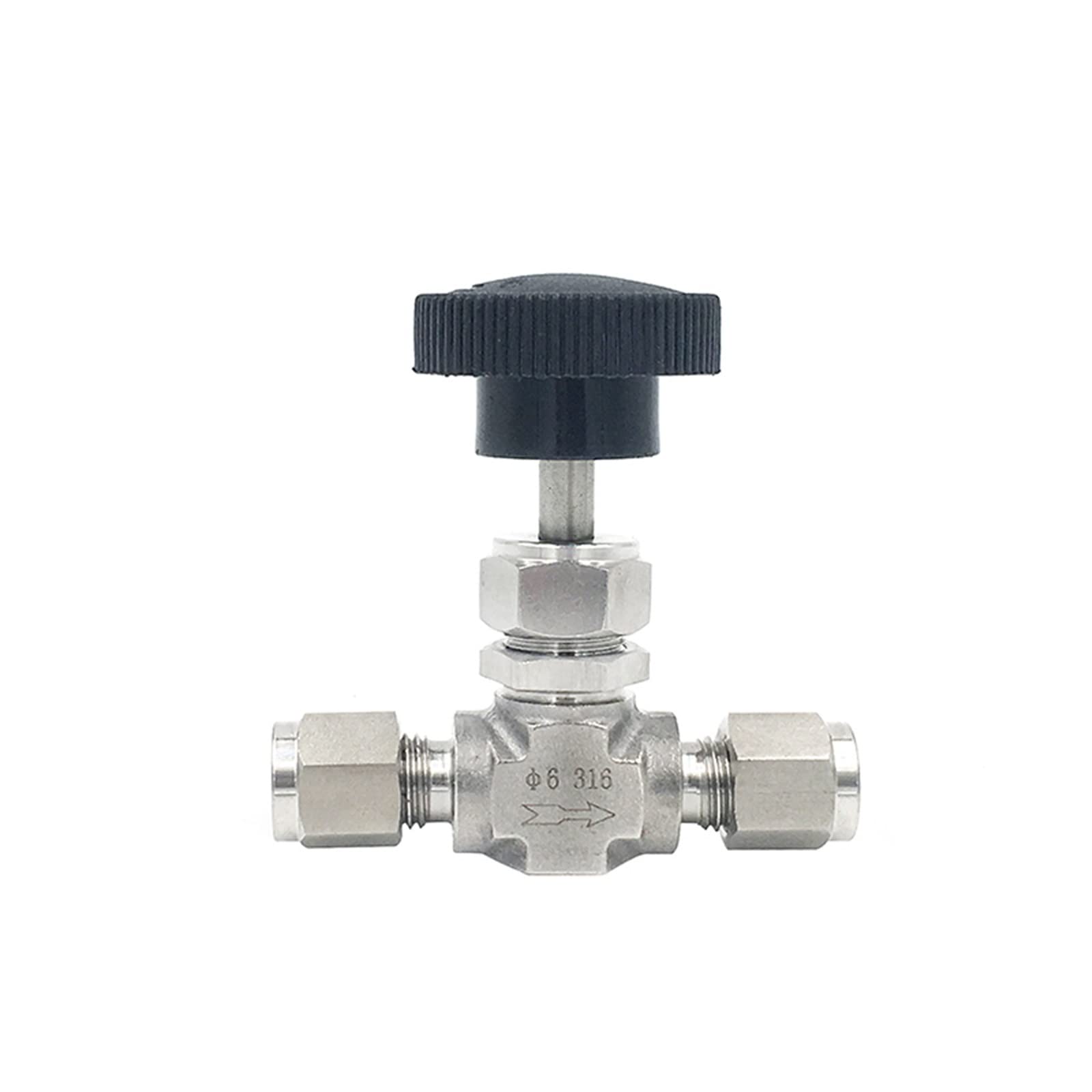 Stainless Steel Needle Valve Compression Fitting Stainless Steel – 3000 ...