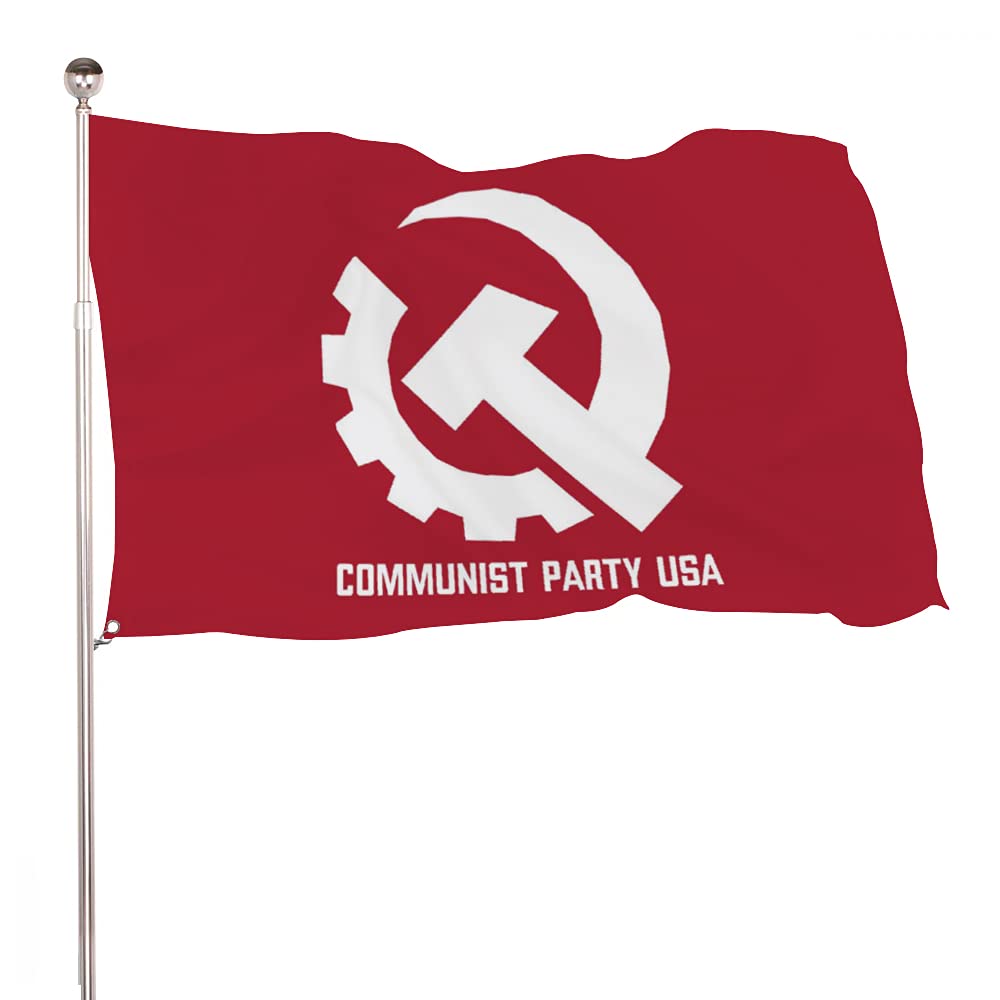 American Communist Party Flag