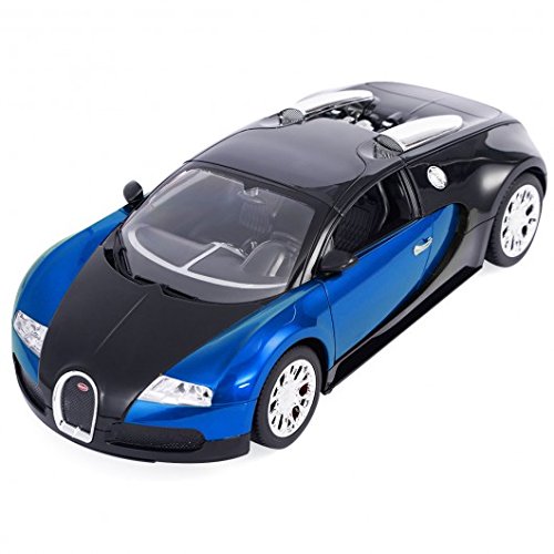 Toykart Kid Bugatti Radio Remote Control Sport Racing Car RC 1:12 Scale ...