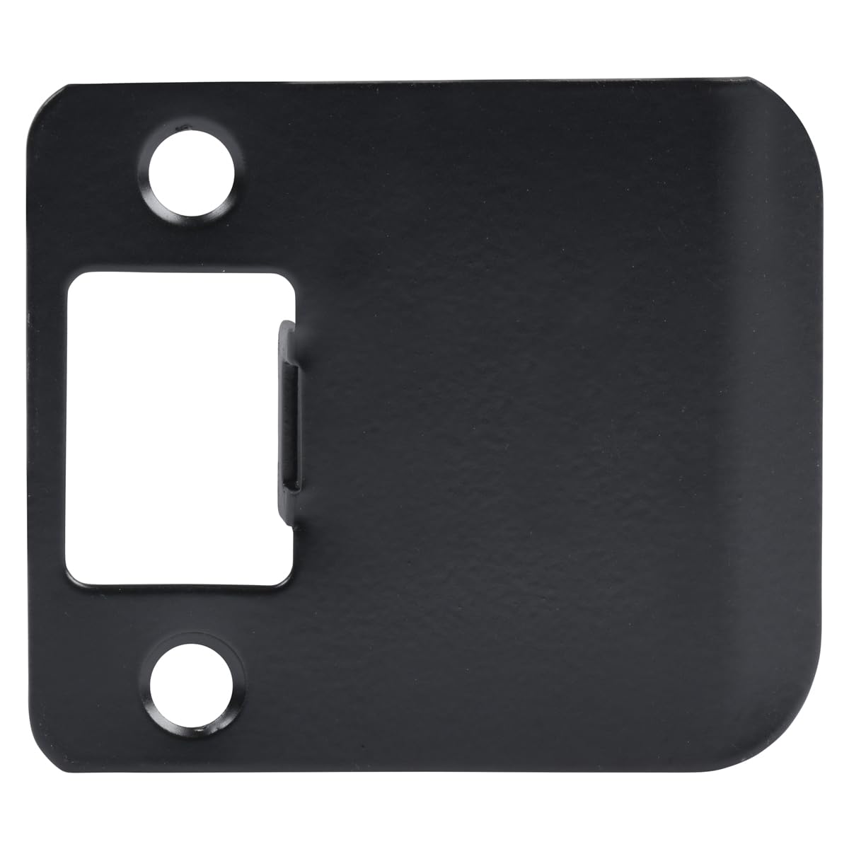 Designers Impressions Matte Black 2" Inch Extended Lip Strike Plate ...
