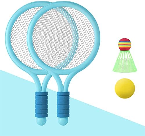 Arabest Kids Tennis Racket, 40cm Plastic Kids Tennis Racquet with 1Pcs ...