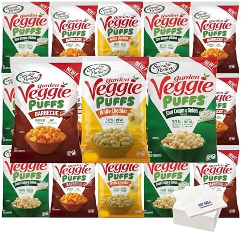 Amazon.com: Sensible Portions Garden Veggie Snack Packs, Single Serving ...