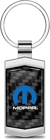 Amazon.com: iPick Image for Mopar Real Black Carbon Fiber Chrome Metal ...