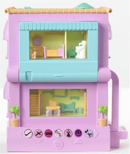 Buy Pixel Chix 2 Story House - Pink with Blue Window Online at Low ...