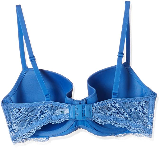 Buy Bwitch Women's Underwire Padded Wired Bra (BW347-0315_Blue_34D) at ...