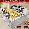 Amazon.com: Deep Fryer with Basket for Restaurant or Home Use ...