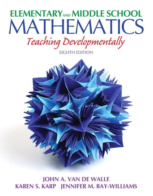 Amazon.com: Elementary and Middle School Mathematics: Teaching ...