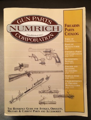 NUMRICH GUN PARTS CORPORATION FIREARMS PARTS CATALOG: No Author: Amazon ...