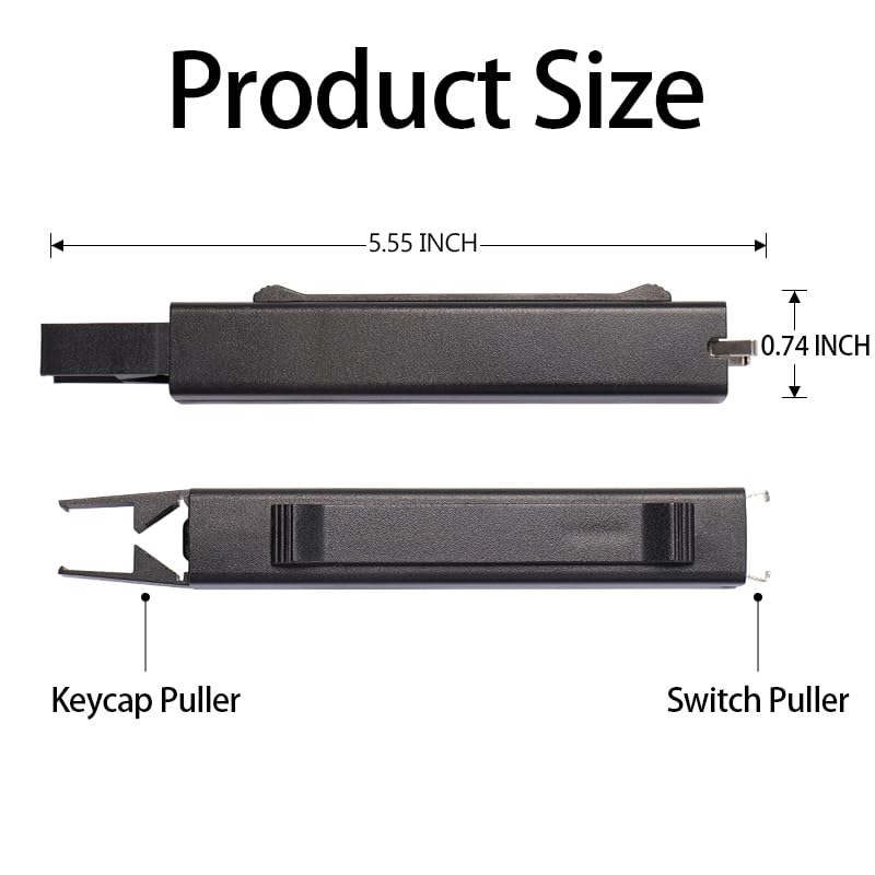 Snapklik.com : 2 In 1 Keycap And Switch Puller, Keys Removal Tool For ...