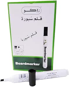 Roco Board Marker 350 Black Chisel Tip - Set of 12 : Buy Online at Best ...