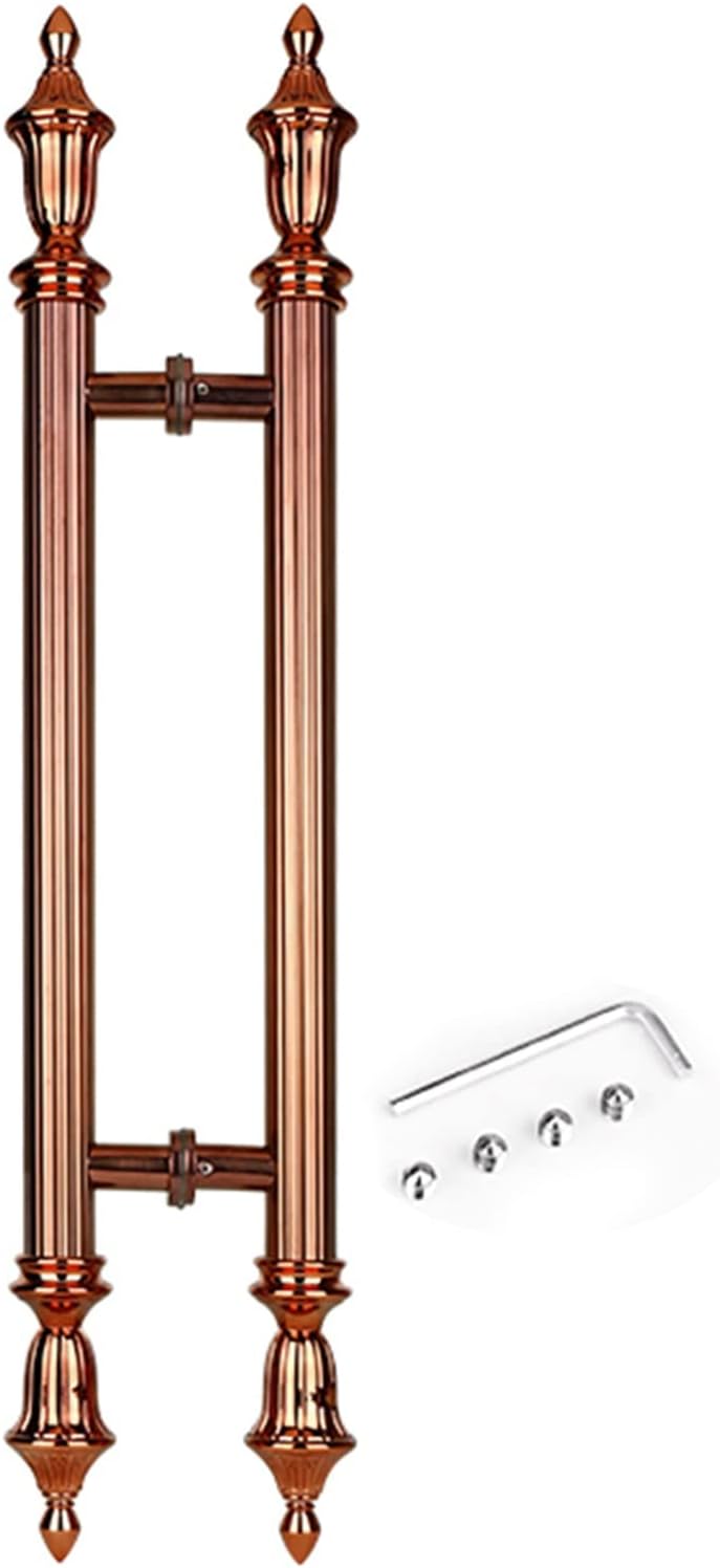 Amazon.com: SUCHETA Large Door Handle,H Shape Double Sided Vintage ...