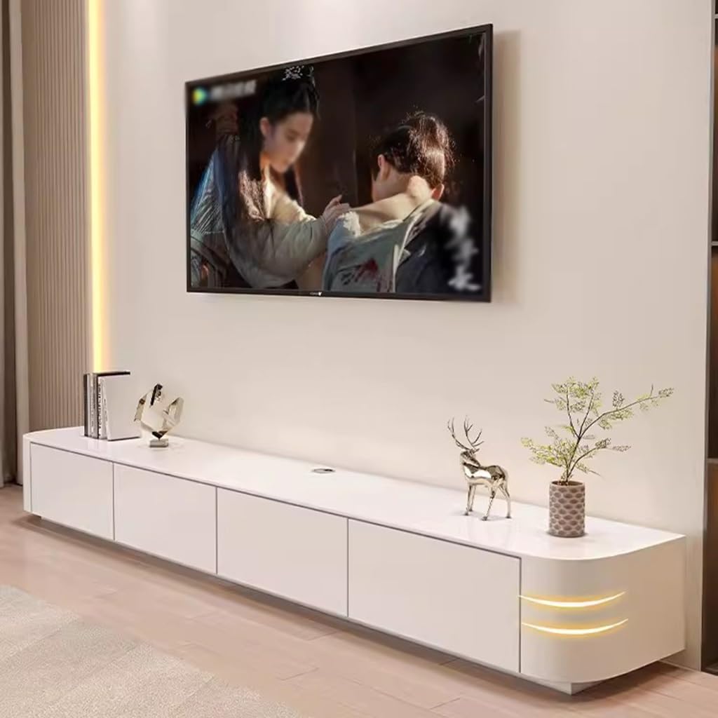 Floating TV Stand Floor-standing TV Stand Cabinet With 4 Cabinets Unit ...