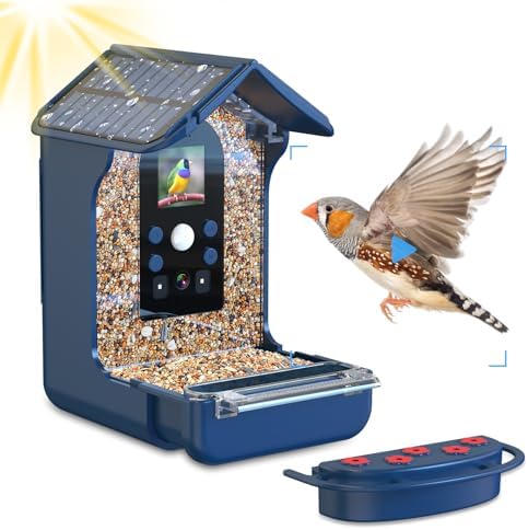 Smart Bird Feeder Camera, Hummingbird Watching Camera with Auto Motion ...