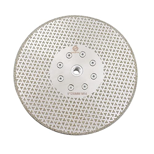 FOCSTOL Diamond Cutting Grinding Disc – 230mm Electroplated Double Side ...