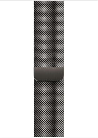 Apple Watch Band - Milanese Loop - 45mm - Graphite - One Size (Fits ...