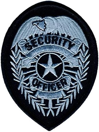 Amazon.com: 2 Pack - Hero's Pride Security Officer Shoulder Patch 4x4 ...