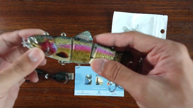 Watch Ufish Robotic Fishing lure charged and ready for action on Amazon ...