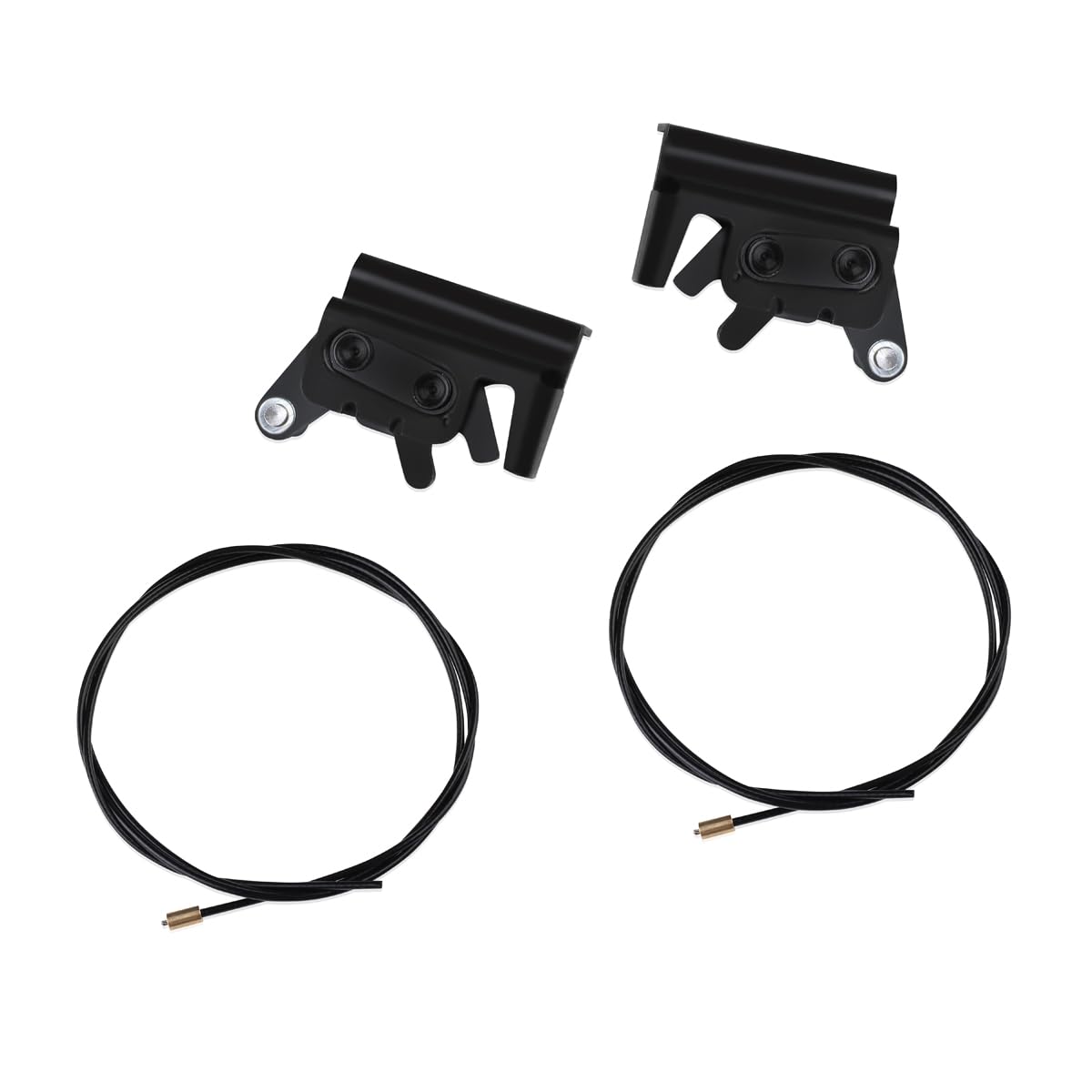 Amazon.com: Ciuouient 2pcs Rear Door Rotary Latches and 2pcs Rotary ...