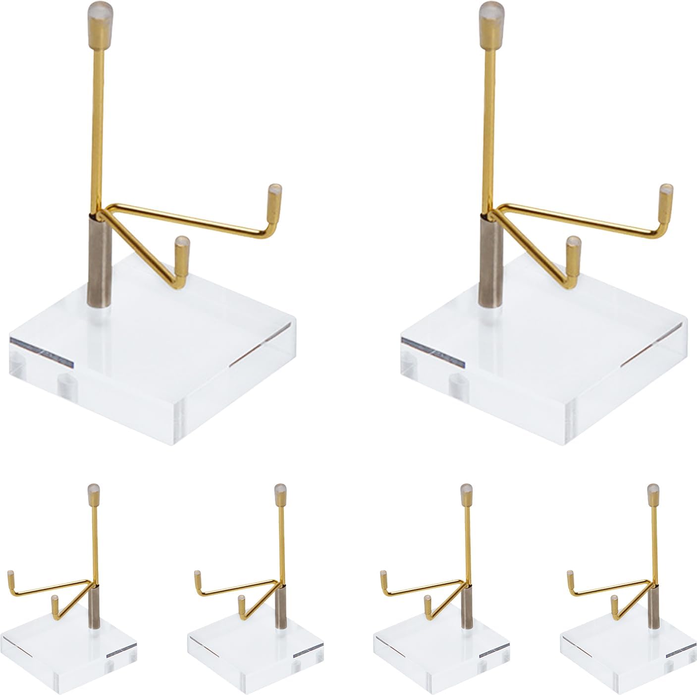 Amazon.com: SYWAN 6pc Rock Display Stand, Adjustable Metal Arms Display ...
