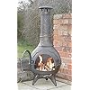 Castmaster stoves® - Calico Cast Iron Chiminea FREE BBQ Grill included ...