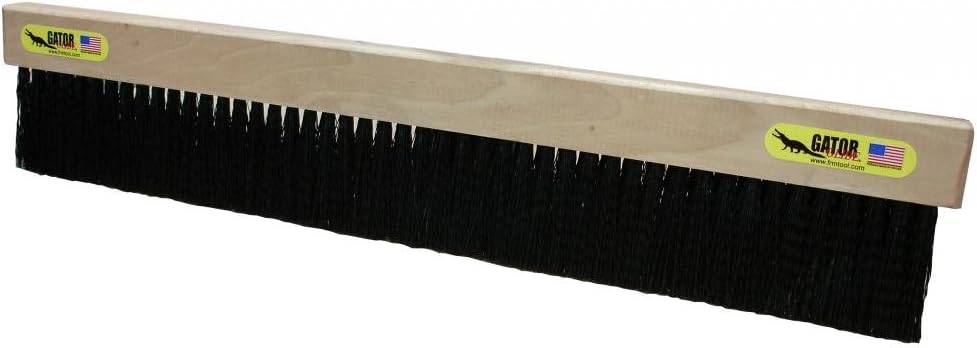 Amazon.com: Gator Tool Concrete Broom Medium Soft .010” Poly 36" (Broom ...