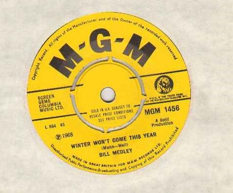 Amazon.com: BILL MEDLEY - PEACE BROTHER PEACE - 7 inch vinyl / 45: CDs ...